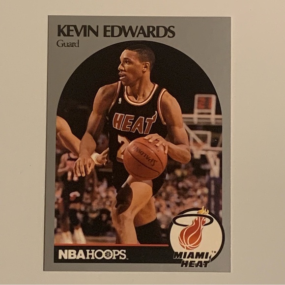 NBA HOOPS | Toys | 99 Nba Hoops Miami Heat Kevin Edwards 165 | Poshmark